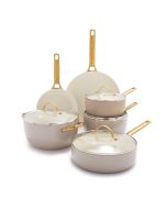 GP5 Hard Anodized 14-Piece Cookware Set (Taupe) | GreenPan | Everything Kitchens