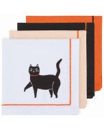 Cocktail Napkins (Set of 4) (Feline Fine) | Danica Jubilee | Everything ...
