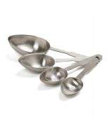 Stainless Steel Measuring Spoons - Elongated (Set of 8) | Norpro ...
