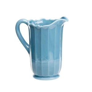 Panel Pitcher – Georgia Blue | Mosser Glass | Everything Kitchens