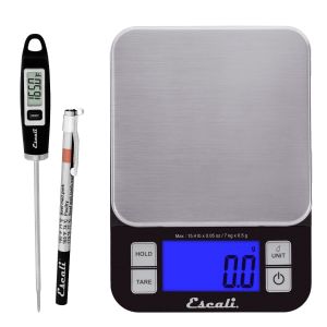 Kitchen Scale and Thermometer Kit (SQ157B, DH1-B) | Escali | Everything ...