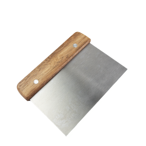 Stainless Steel Bench Scraper with Wooden Handle | Everything Kitchens