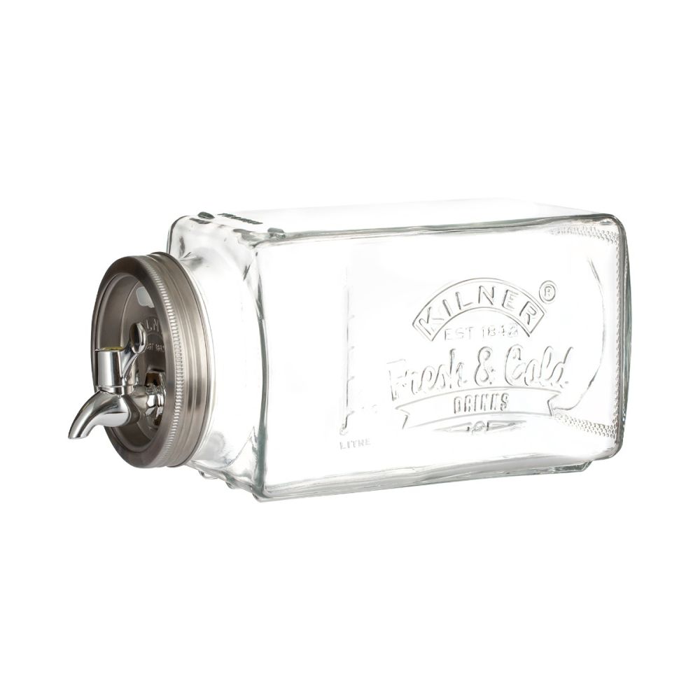 3L Glass Fridge Drink Dispenser | Kilner | Everything Kitchens