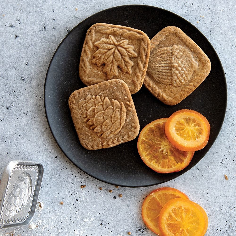 Fall Forest Springerle Cookie Stamps Nordic Ware Everything Kitchens