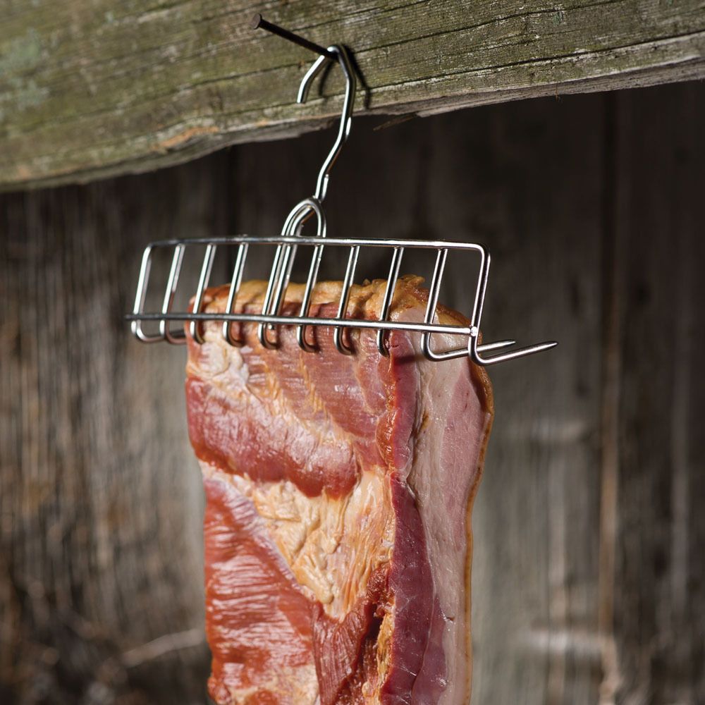 clothesline bacon hanger