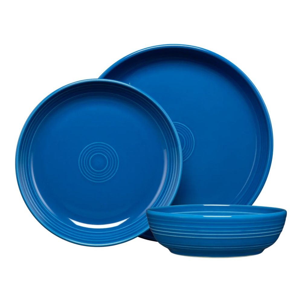 3-Piece Coupe Place Setting (Lapis) | Fiesta® | Everything Kitchens