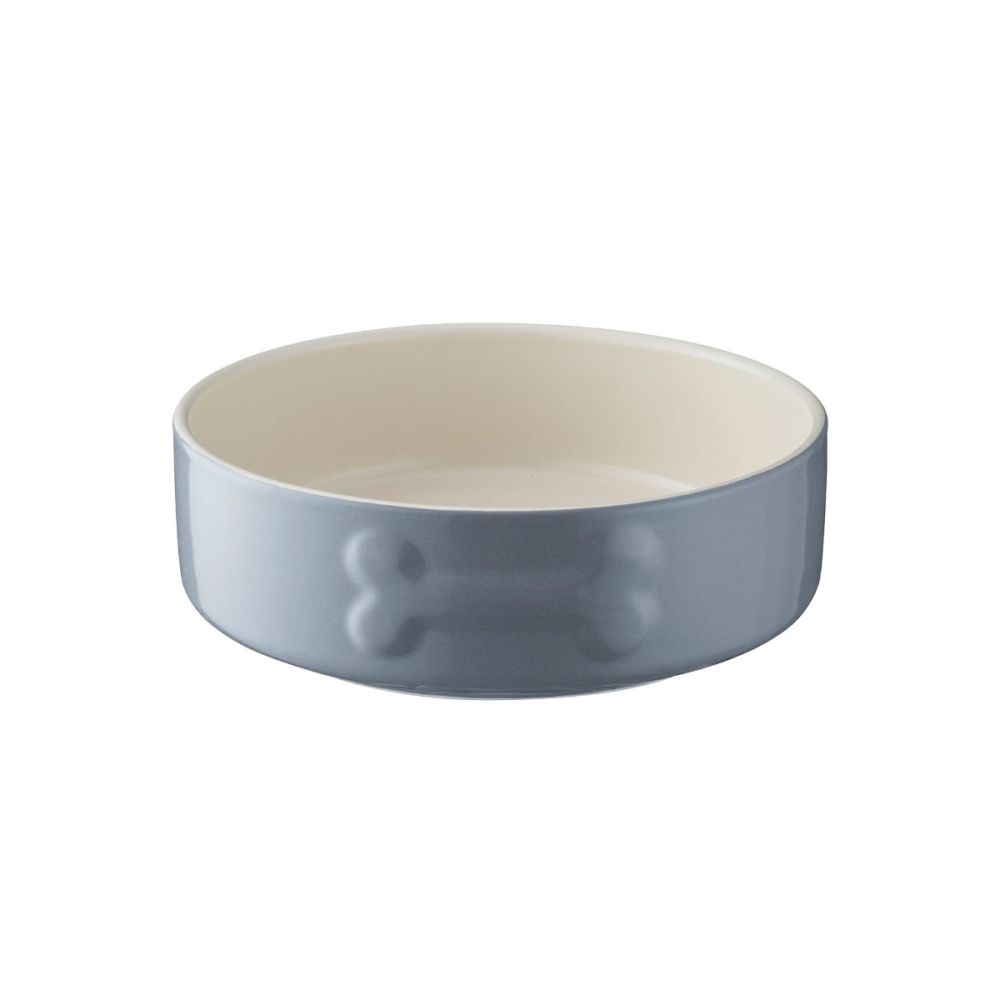 Color Mix Dog Bowl 5.9" (Grey) | Mason Cash | Everything Kitchens