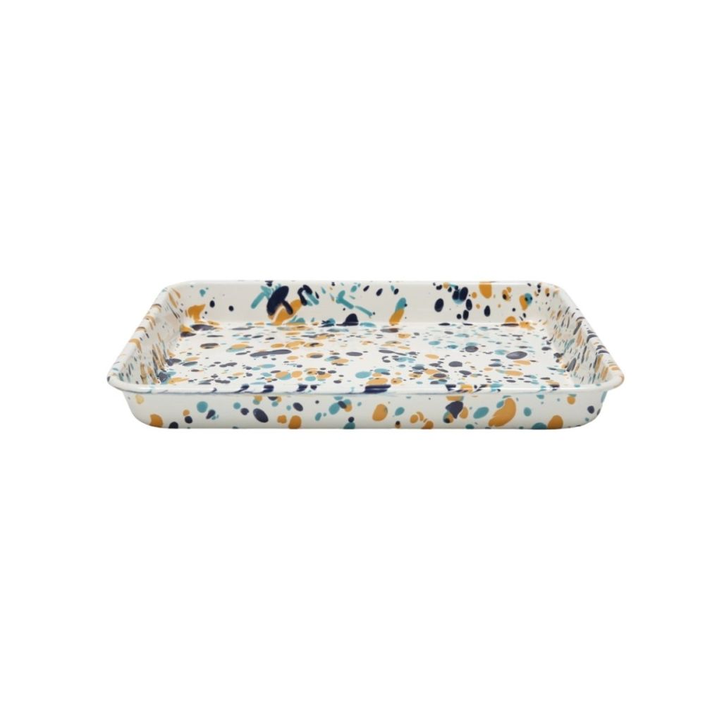 Catalina Small Rectangle Tray (Bermuda Buttercup) | Crow Canyon ...