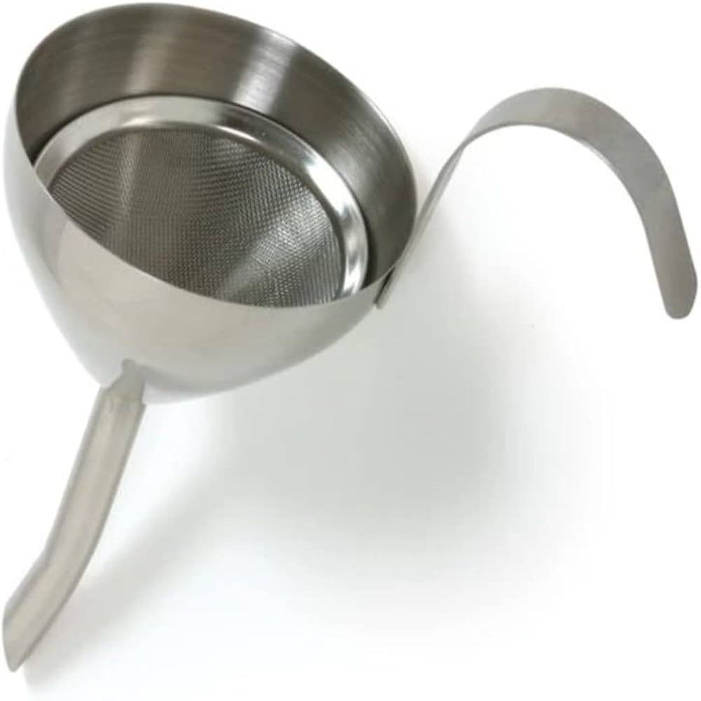 Norpro Stainless Steel Funnel with Removable Strainer for Wine ...