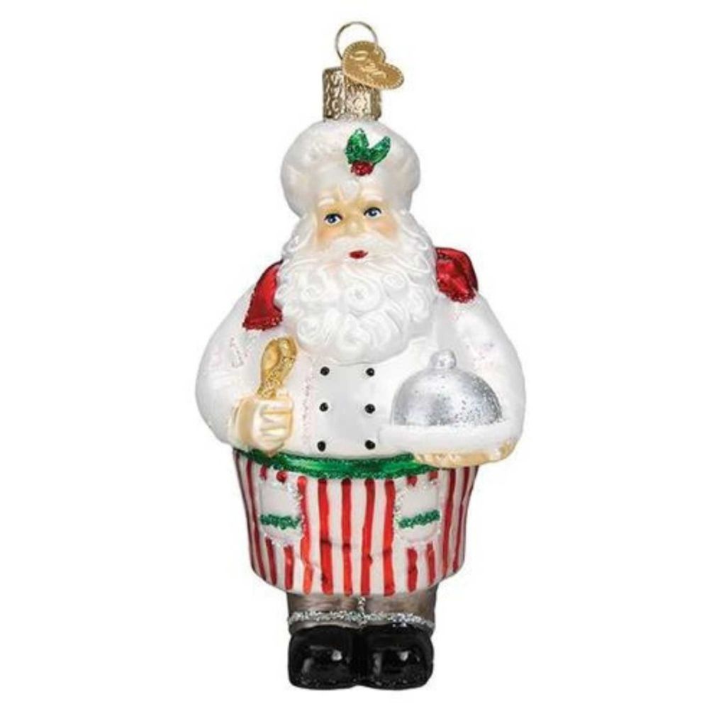 Ornament (Chef Santa) | Old World Christmas | Everything Kitchens
