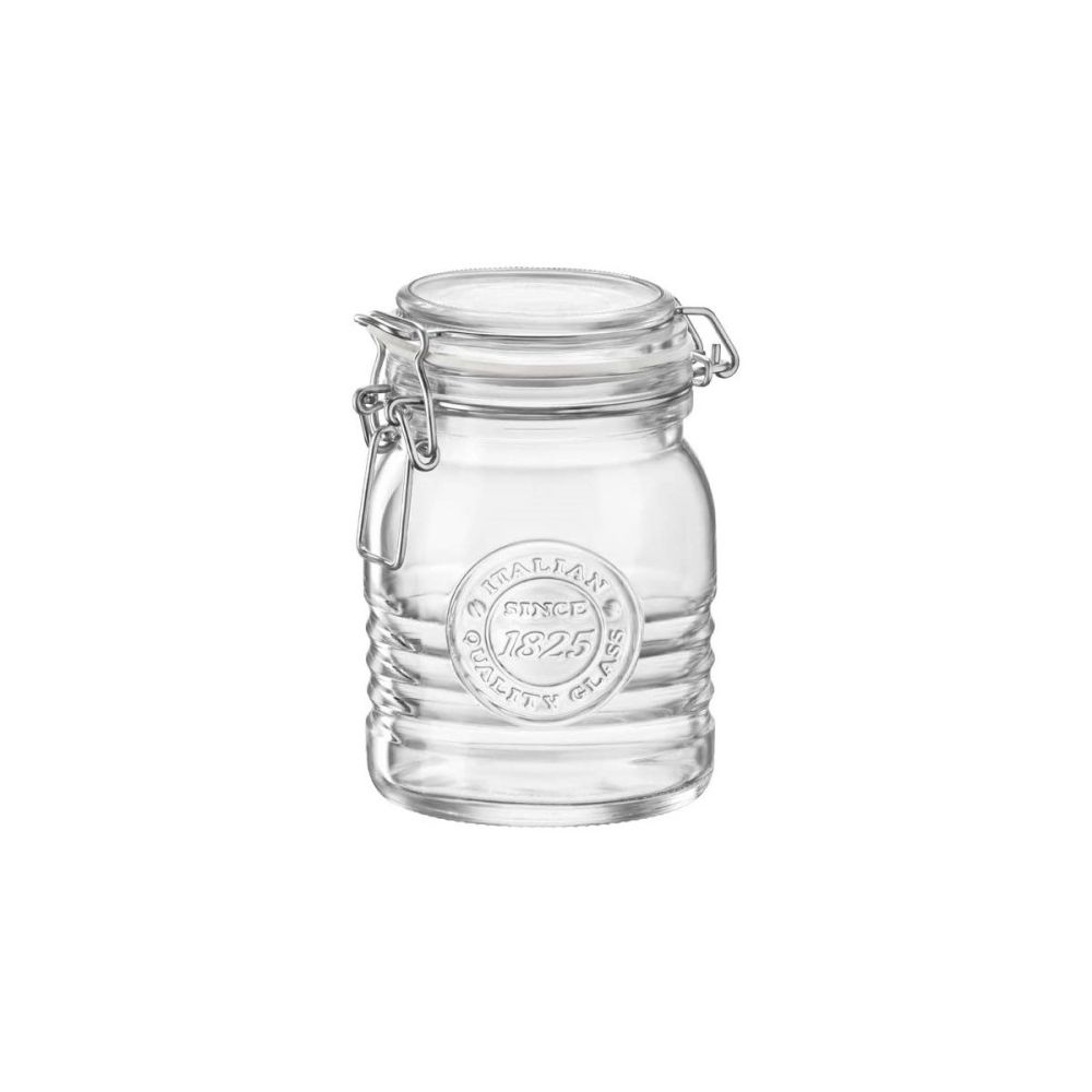11.75oz Officina 1825 Clear Jar with Swing Top | Bormioli Rocco ...