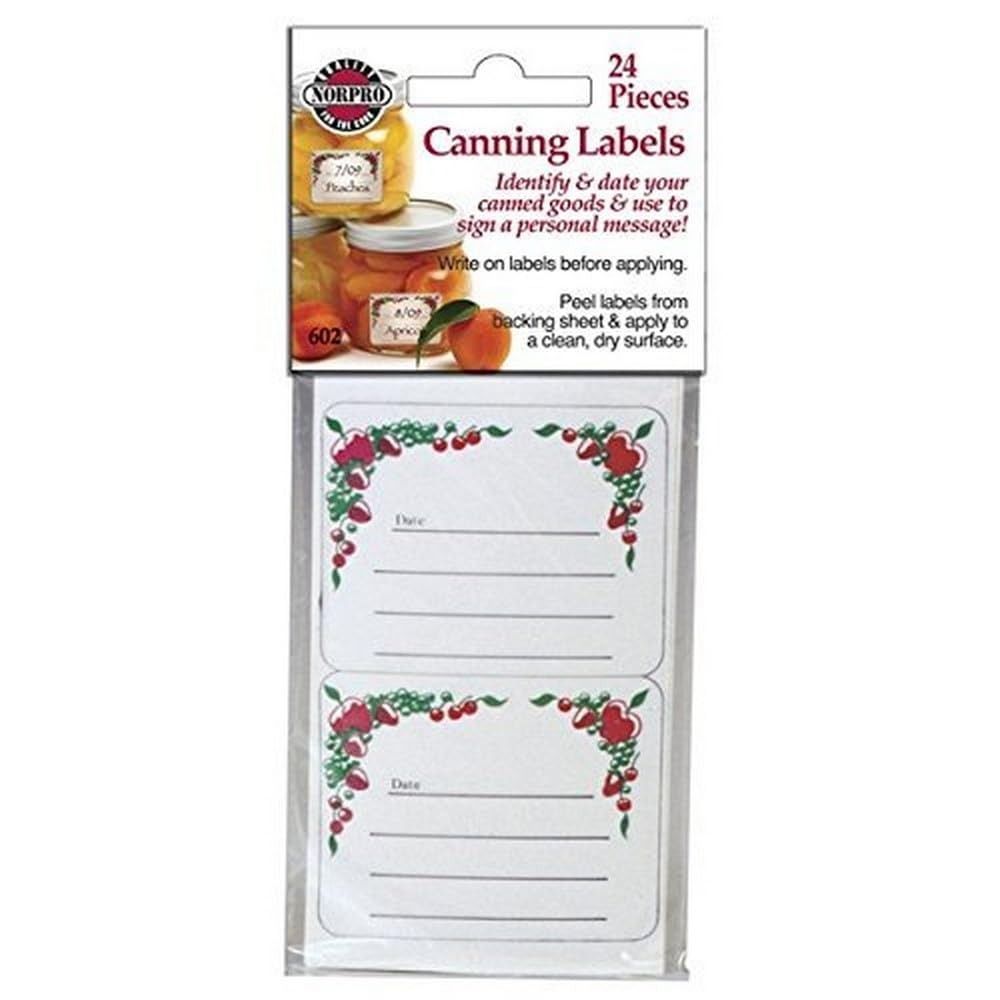 Norpro Canning Labels 24 piece (602-NOR) | Everything Kitchens