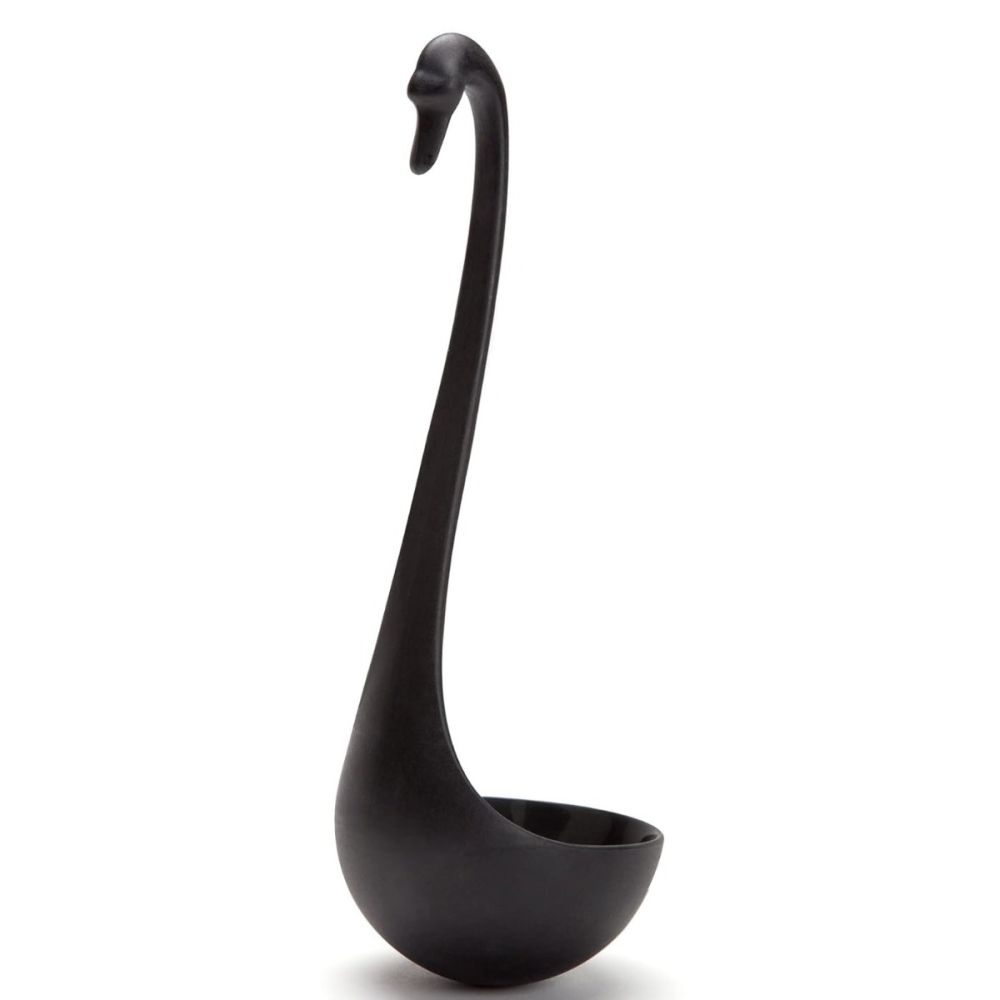 Swanky Floating Ladle (Black) | OTOTO | Everything Kitchens