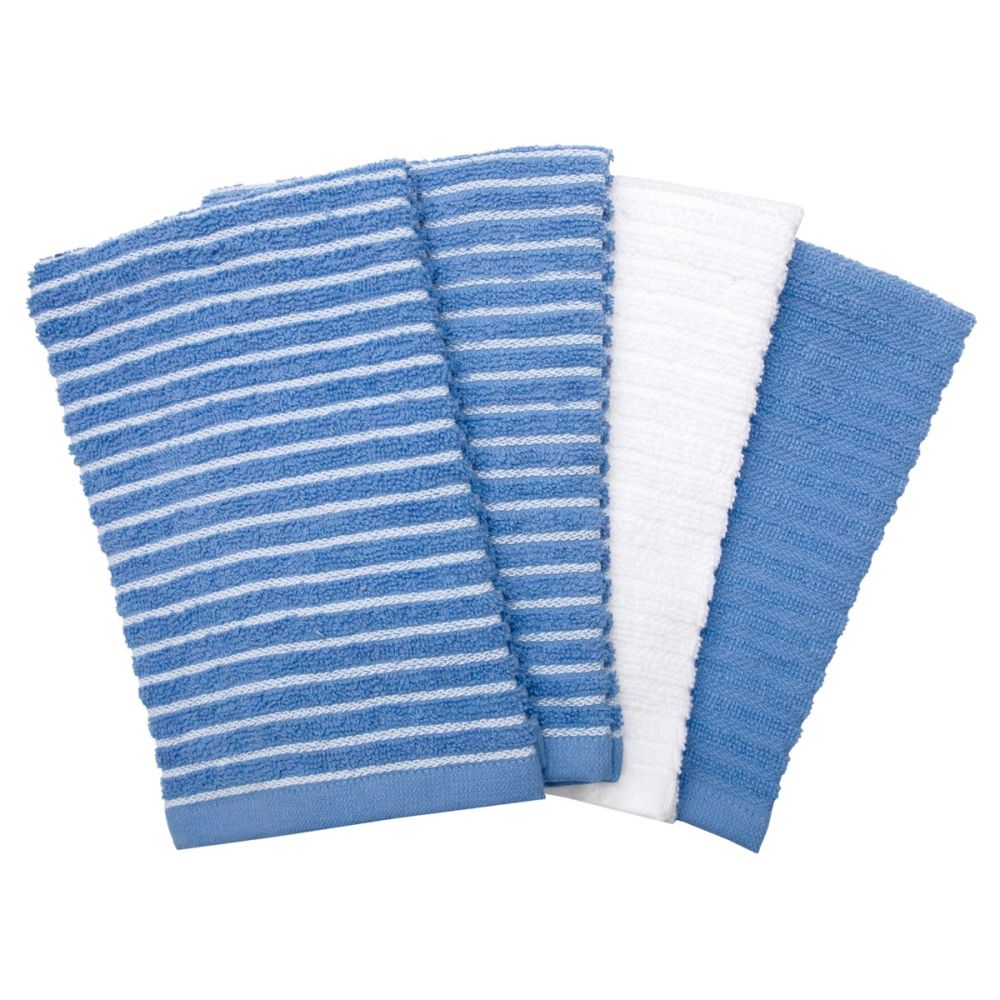 4-Piece Horizontal Stripe Bar Mop Set (Light Blue) | Ritz | Everything ...