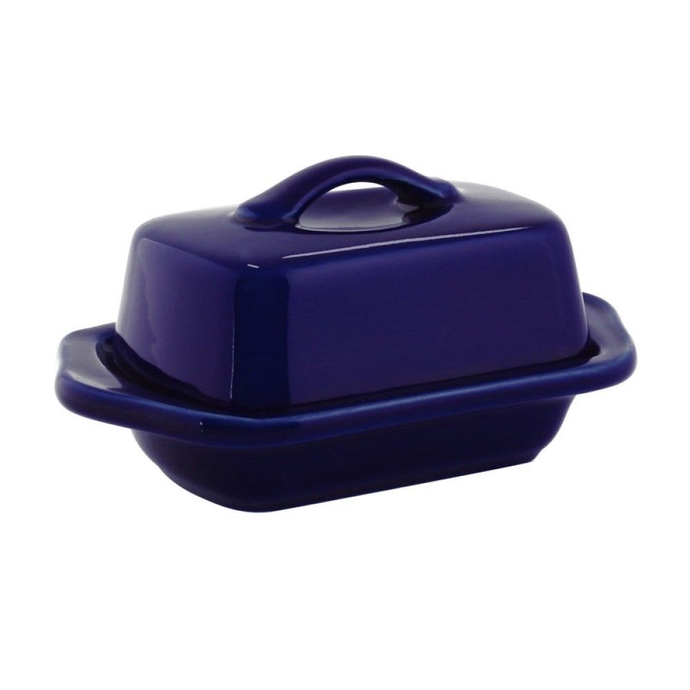 Mini Butter Dish (Cobalt Blue) | Chantal 5" | Everything Kitchens