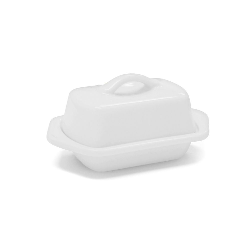 Chantal Mini Butter Dish - White (93-TVBD2-1WT) | Everything Kitchens