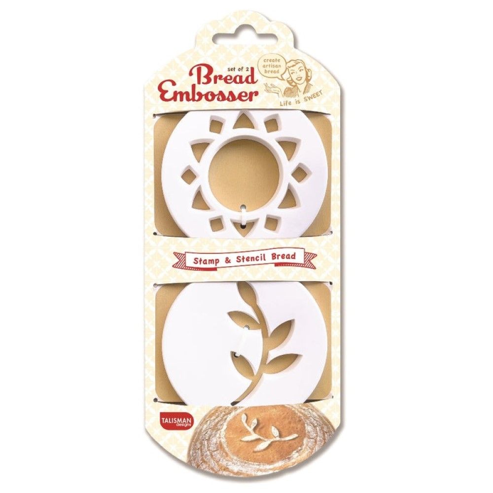 Set of 2 Bread Embossers | Talisman Designs | Everything Kitchens