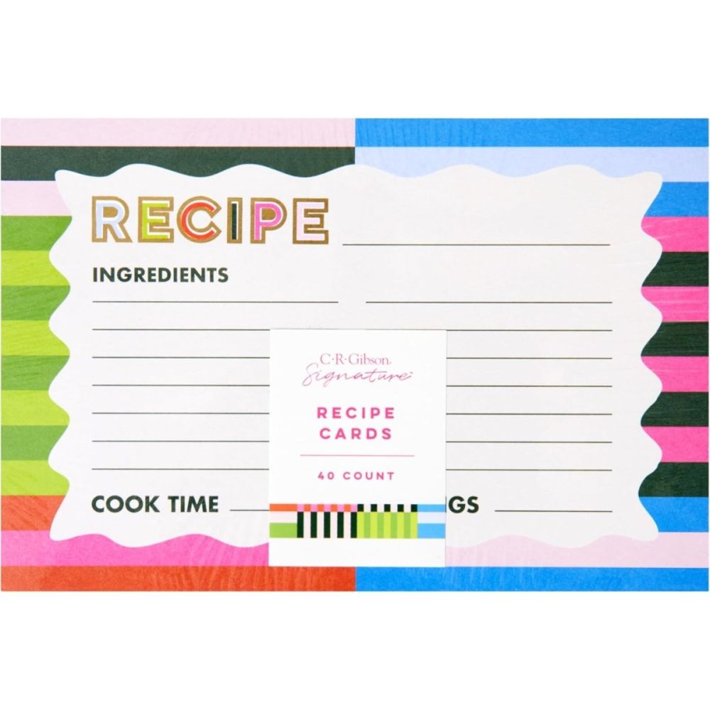 Printable Recipe Cards 4 X 6