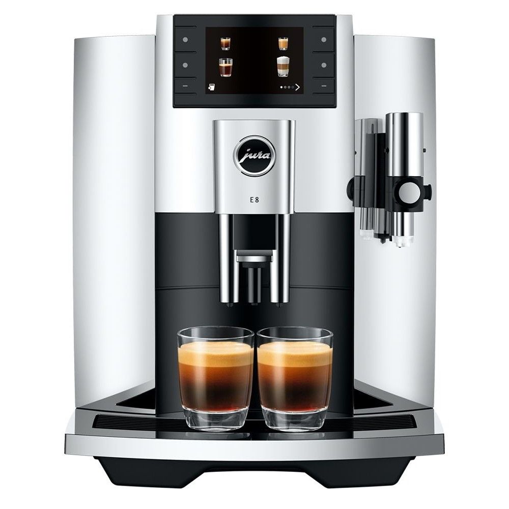E8 Automatic Espresso Machine (Chrome) | Jura | Everything Kitchens