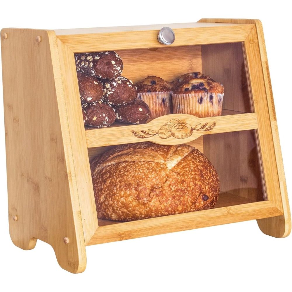 Farmhouse Bread Box | Totally Bamboo | Everything Kitchens