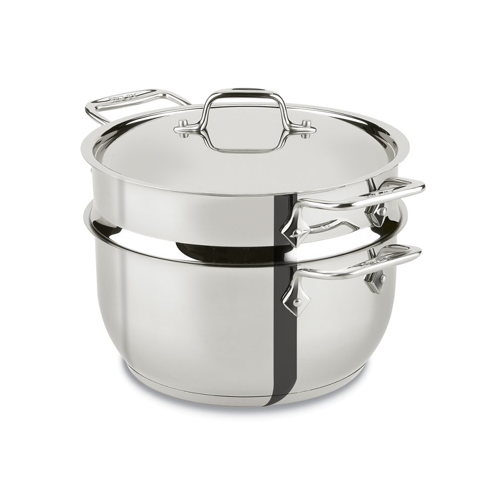 All Clad Stainless Steel Steamer (with 5 Quart Insert) (E414S564 ...