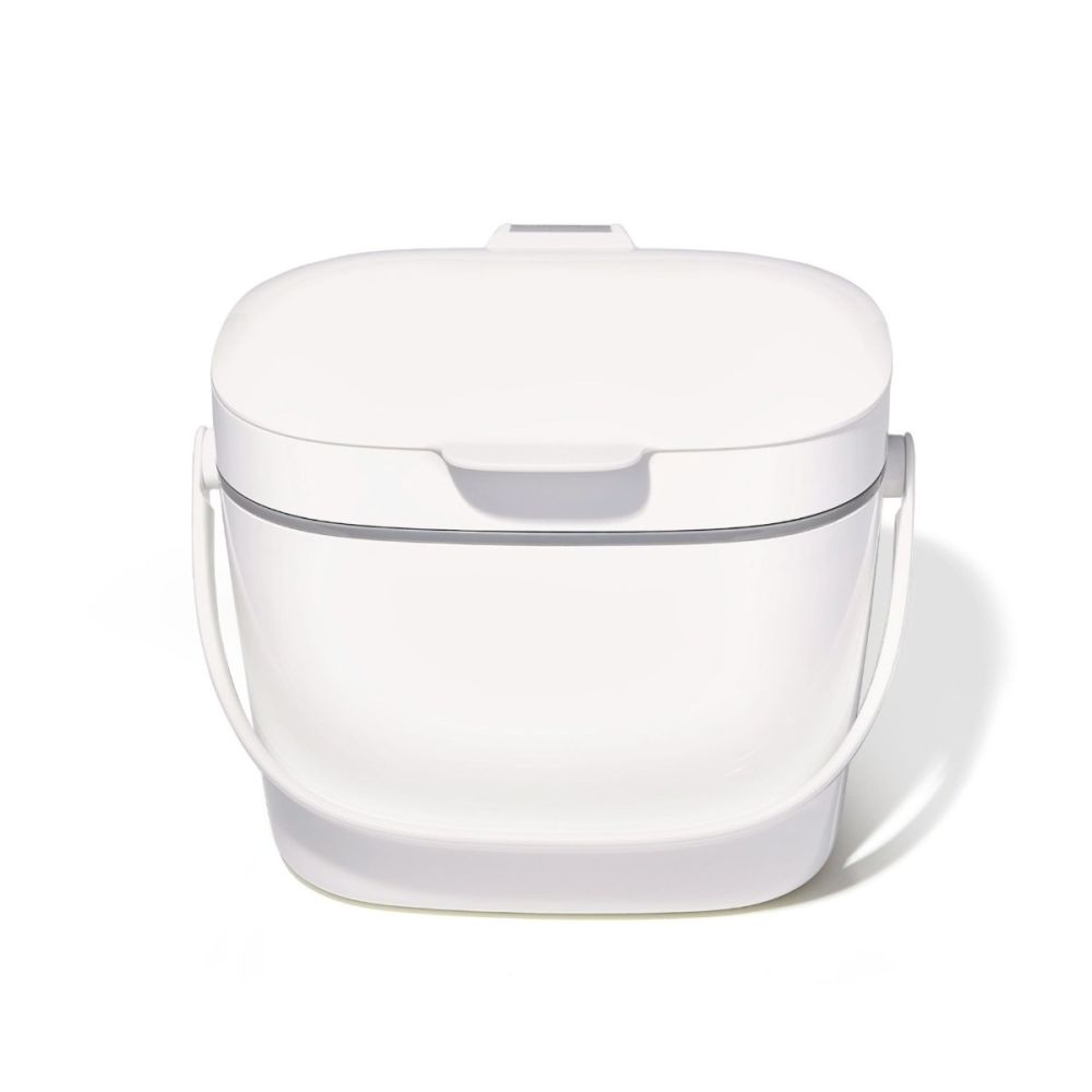 Good Grips Easy-Clean 1.75-Gallon Compost Bin - White | OXO ...
