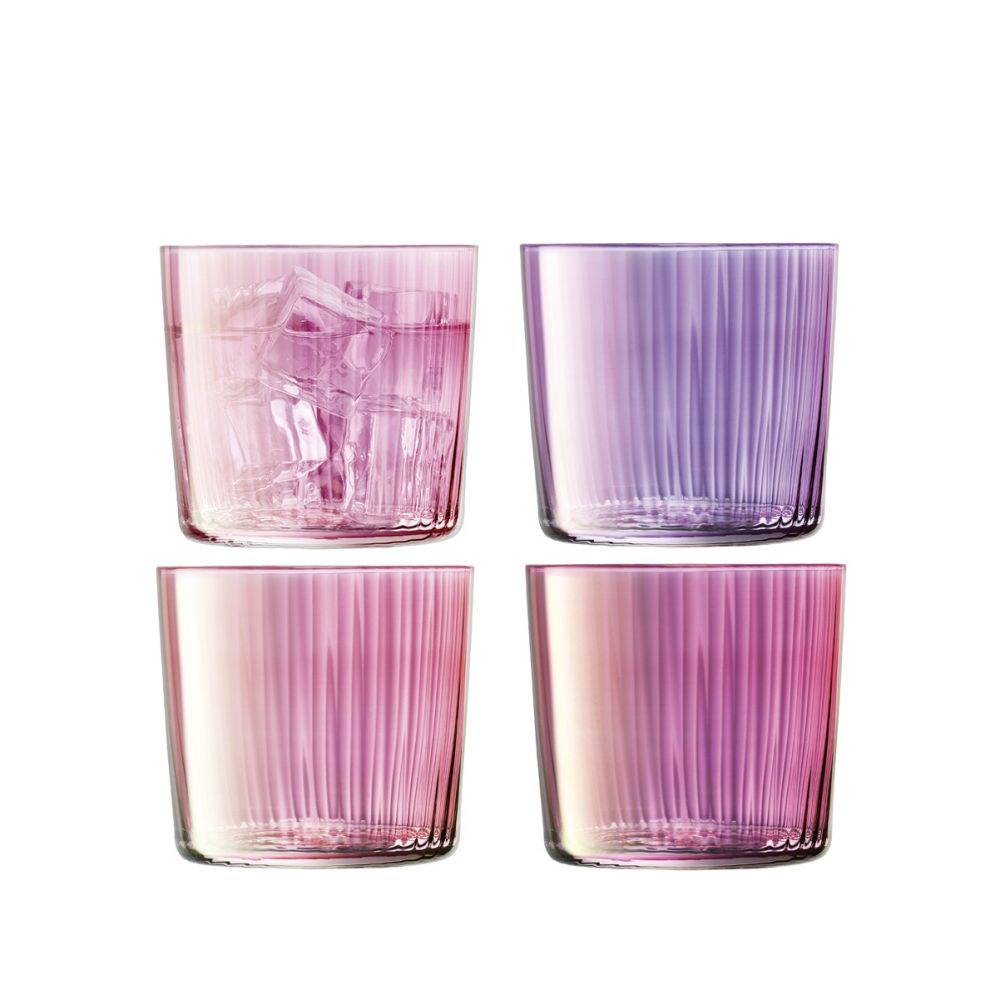 Gems 10 oz Assorted Tumbler (Set of 4) - Assorted Garnet | LSA ...