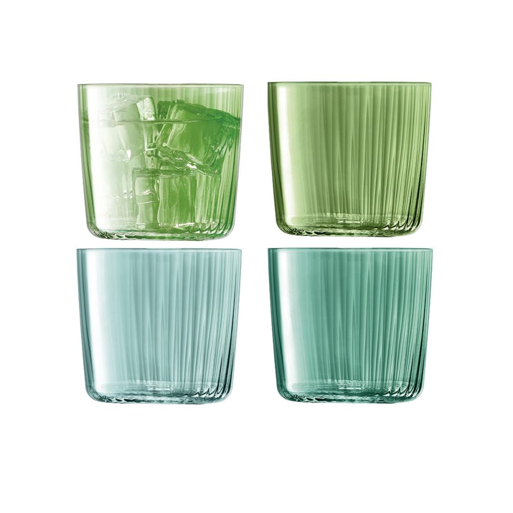 Gems 10 oz Assorted Tumbler (Set of 4) - Assorted Jade | LSA ...