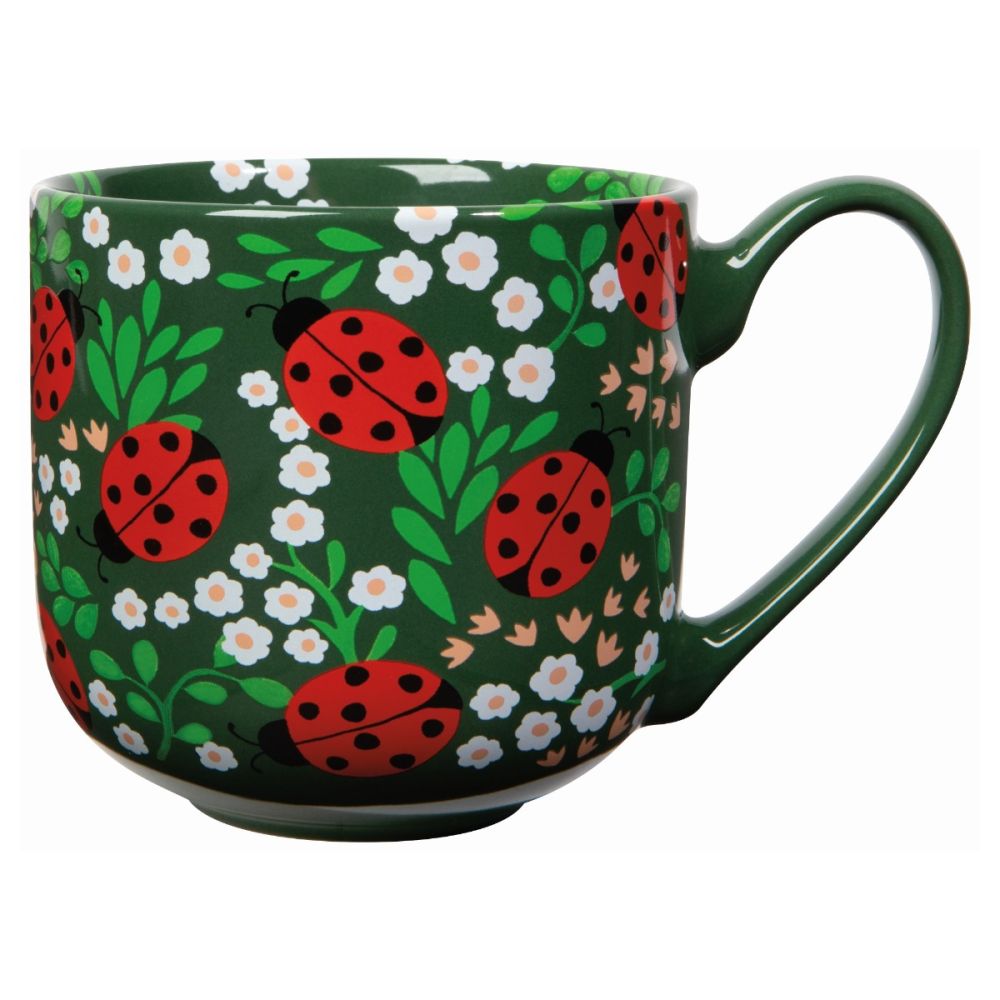 17oz Mug (Ladybugs) | Danica Jubilee | Everything Kitchens