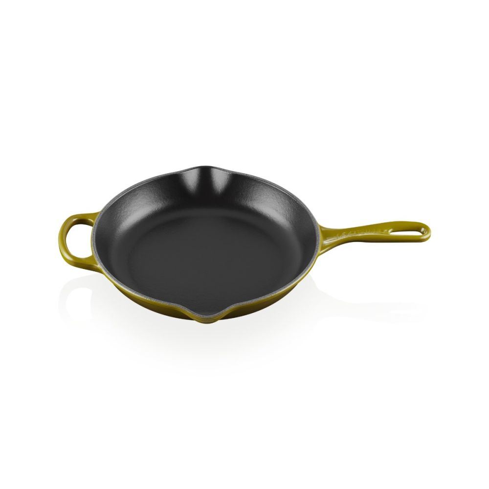 10.25" Signature Enameled Cast Iron Skillet (Olive) | Le Creuset ...