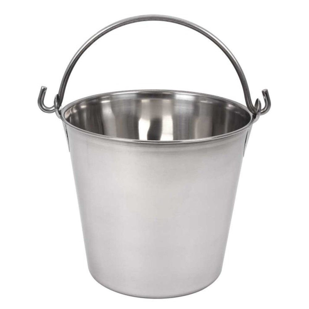 Stainless Steel Buckets & Pails from Lindy's - Milking Pail for Dairy Goats