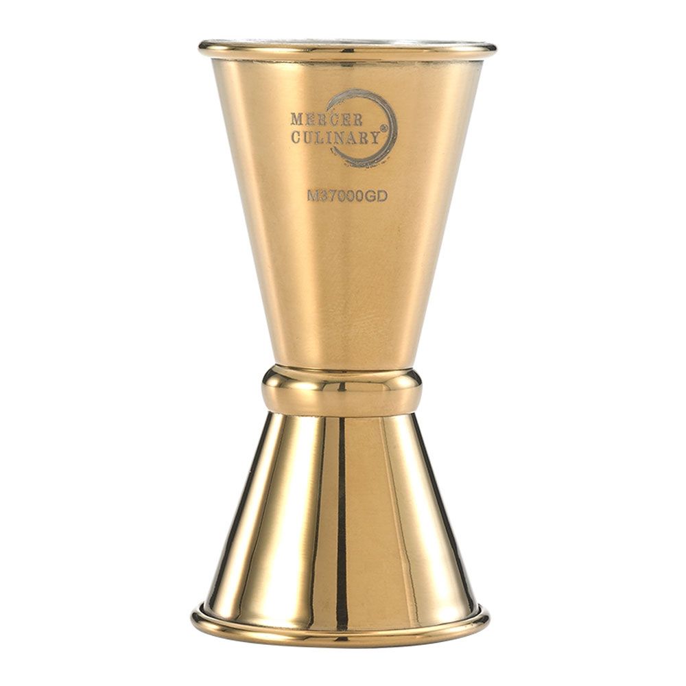 Barfly Gold Plated Jigger - 0.5oz / 0.75oz | Everything Kitchens