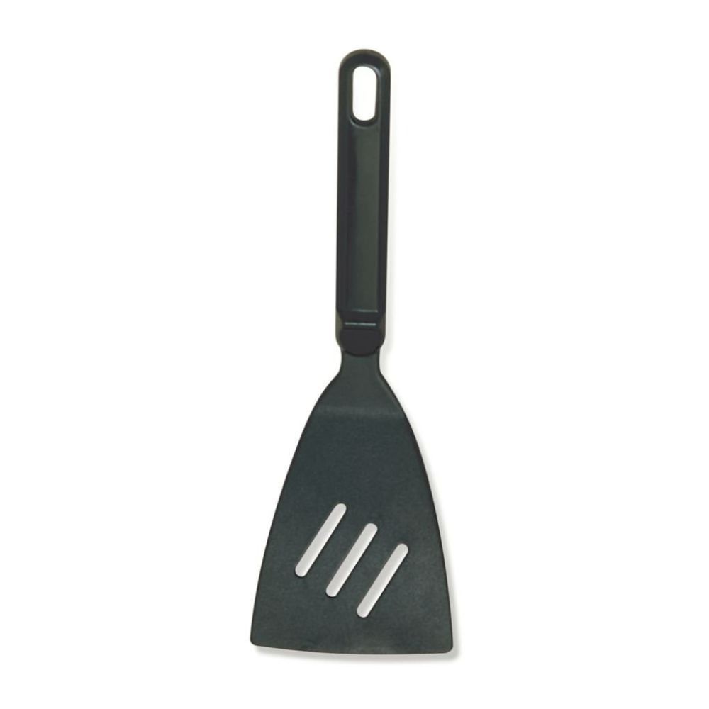 Norpro Black Slotted Spatula (10") for Flipping Hamburgers, Etc. | EK