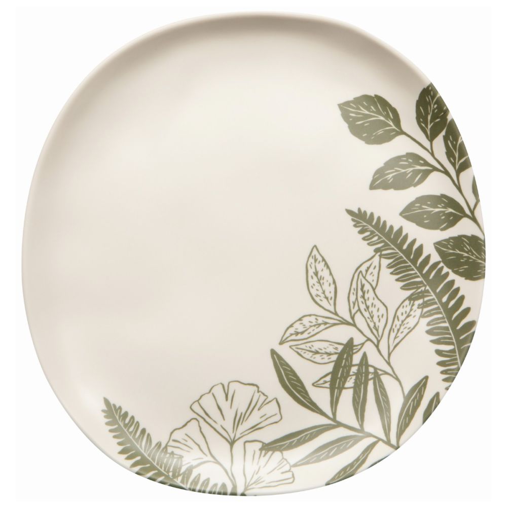 Melamine 11" Dinner Plate (Fern & Frond) | Now Designs by Danica ...