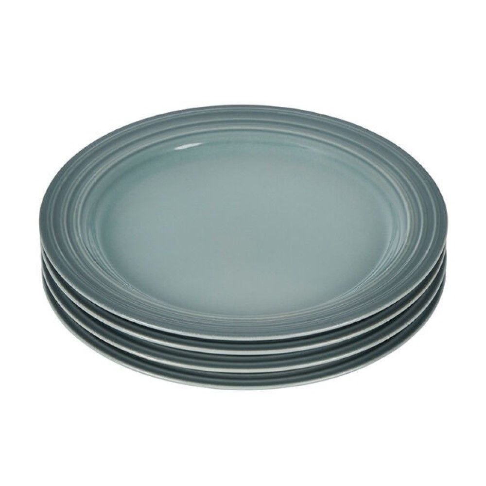 Vancouver 8.5" Salad Plates - Set of 4 (Sea Salt) | Le Creuset ...