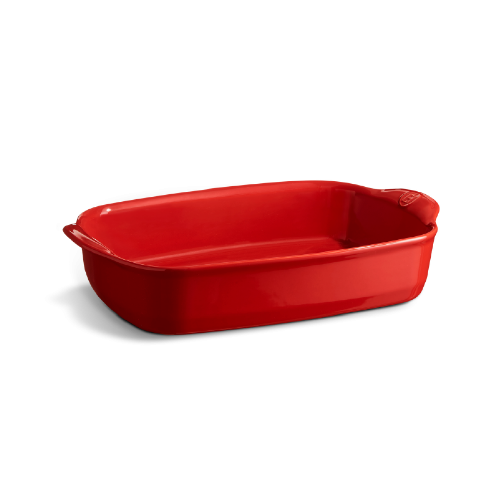 The Right Dish Medium Rectangular Baking Dish (Burgundy) | Emile Henry ...