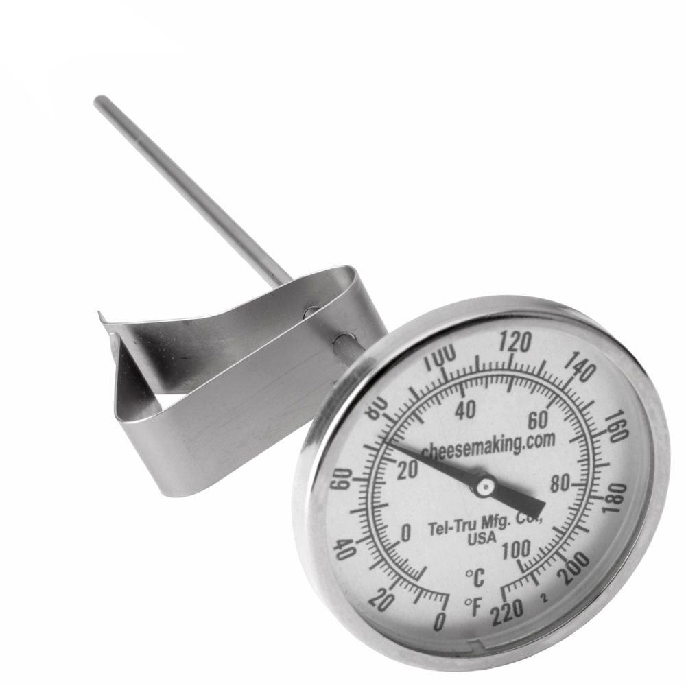 Teltru Thermometer 12" Stem | New England CheeseMaking Supply Co ...