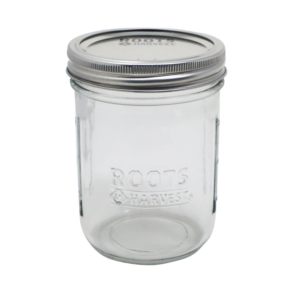 Pint Wide Mouth Canning Jars - Pack of 12 | Roots & Harvest ...