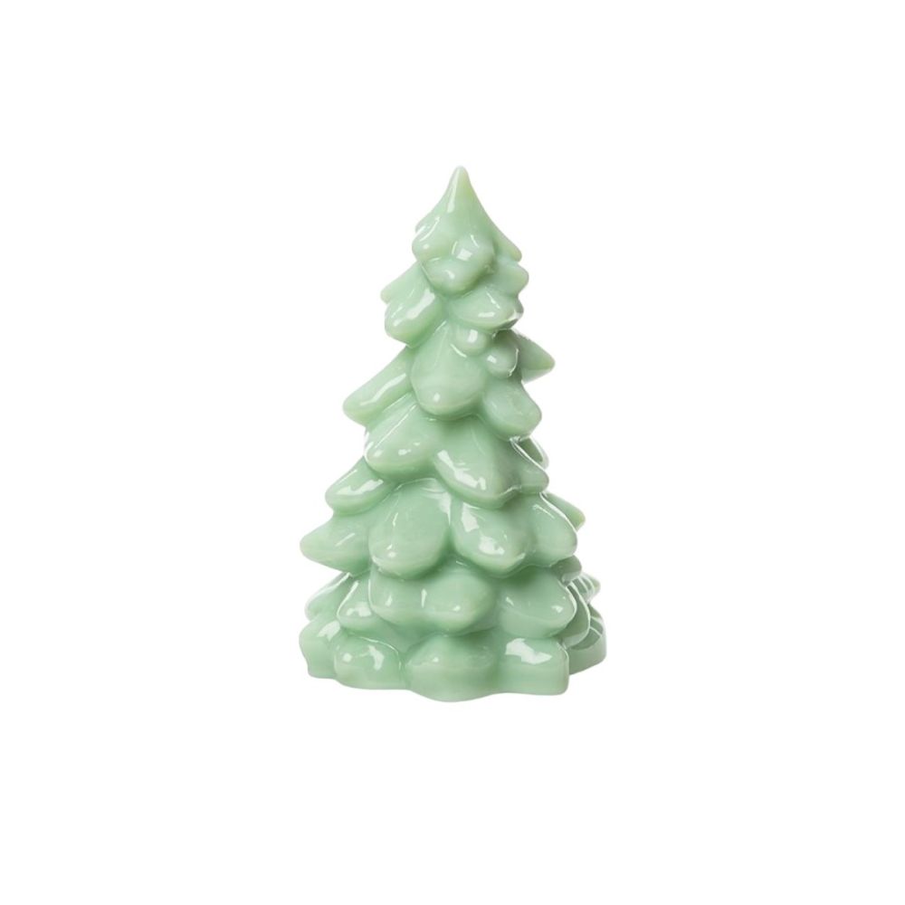 Holiday Collection 8" Tree Figurine (Jadeite) | Mosser Glass ...