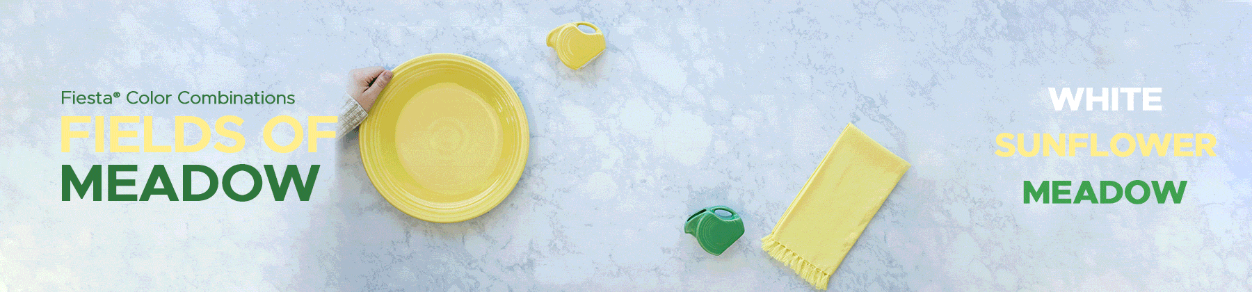 Fields of Meadow | Fiesta® Color Combinations | Everything Kitchens