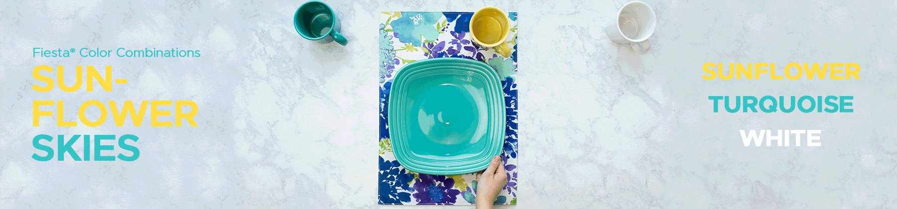 Sunflower Skies | Fiesta® Color Combinations | Everything Kitchens