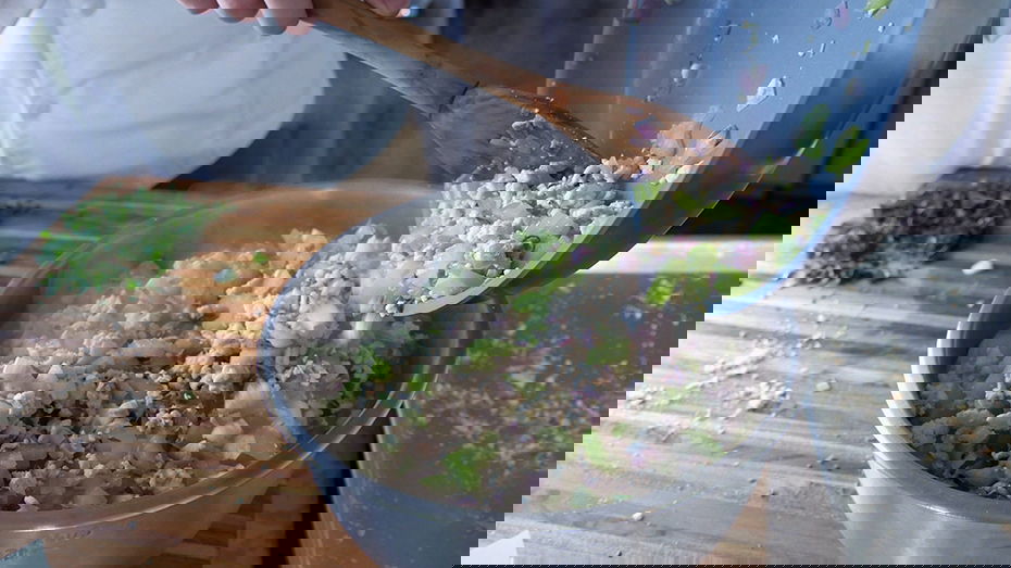 Best Stuffing Recipe - Rustic Cranberry Apple Stuffing Recipe