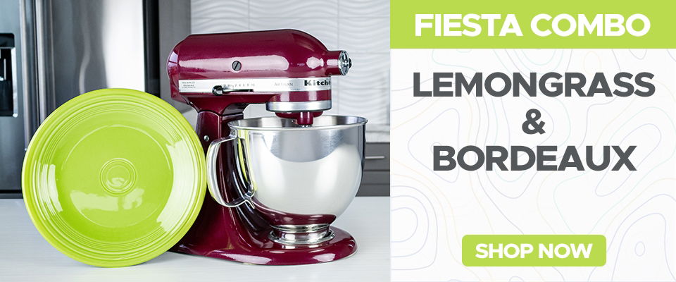 Fiesta® Dinnerware & KitchenAid Mixer Color Combinations