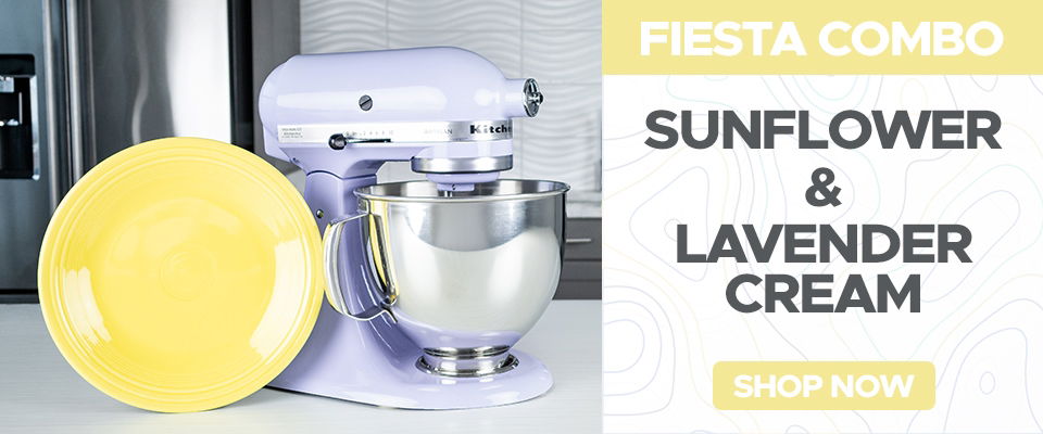 Fiesta® Dinnerware & KitchenAid Mixer Color Combinations