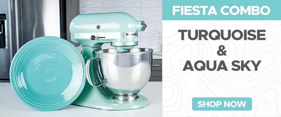 Fiesta® Dinnerware & KitchenAid Mixer Color Combinations